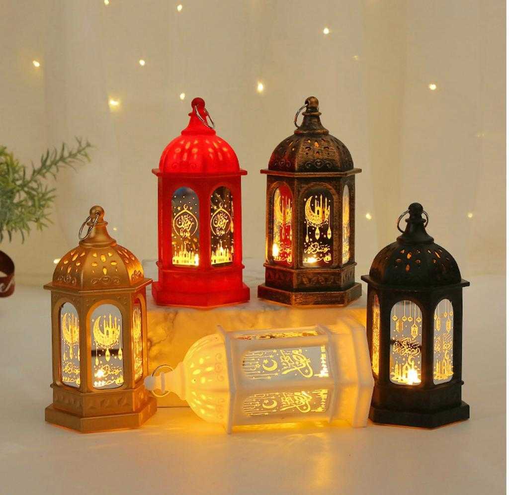 LED Ramadan Lantern Wind Lights Ramadan Decor For Home Happy EID ...