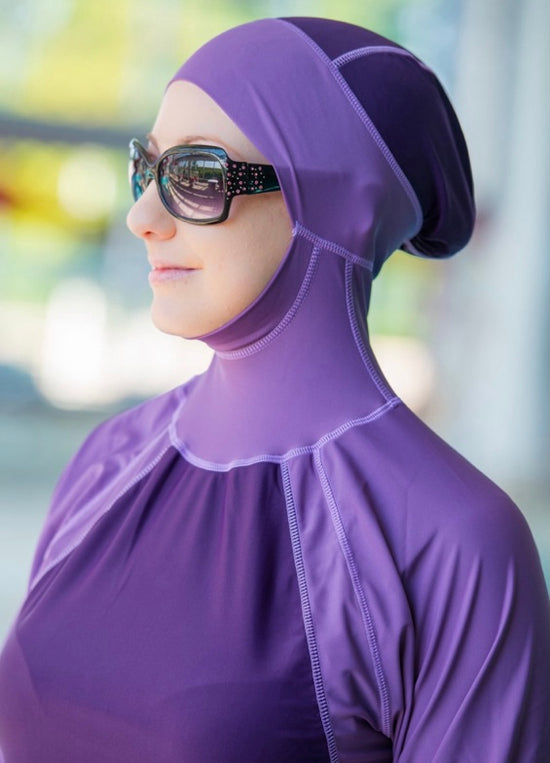 Middle Eastern Boutique Modest Swimsuit with hijab, Islamic Swimsuit